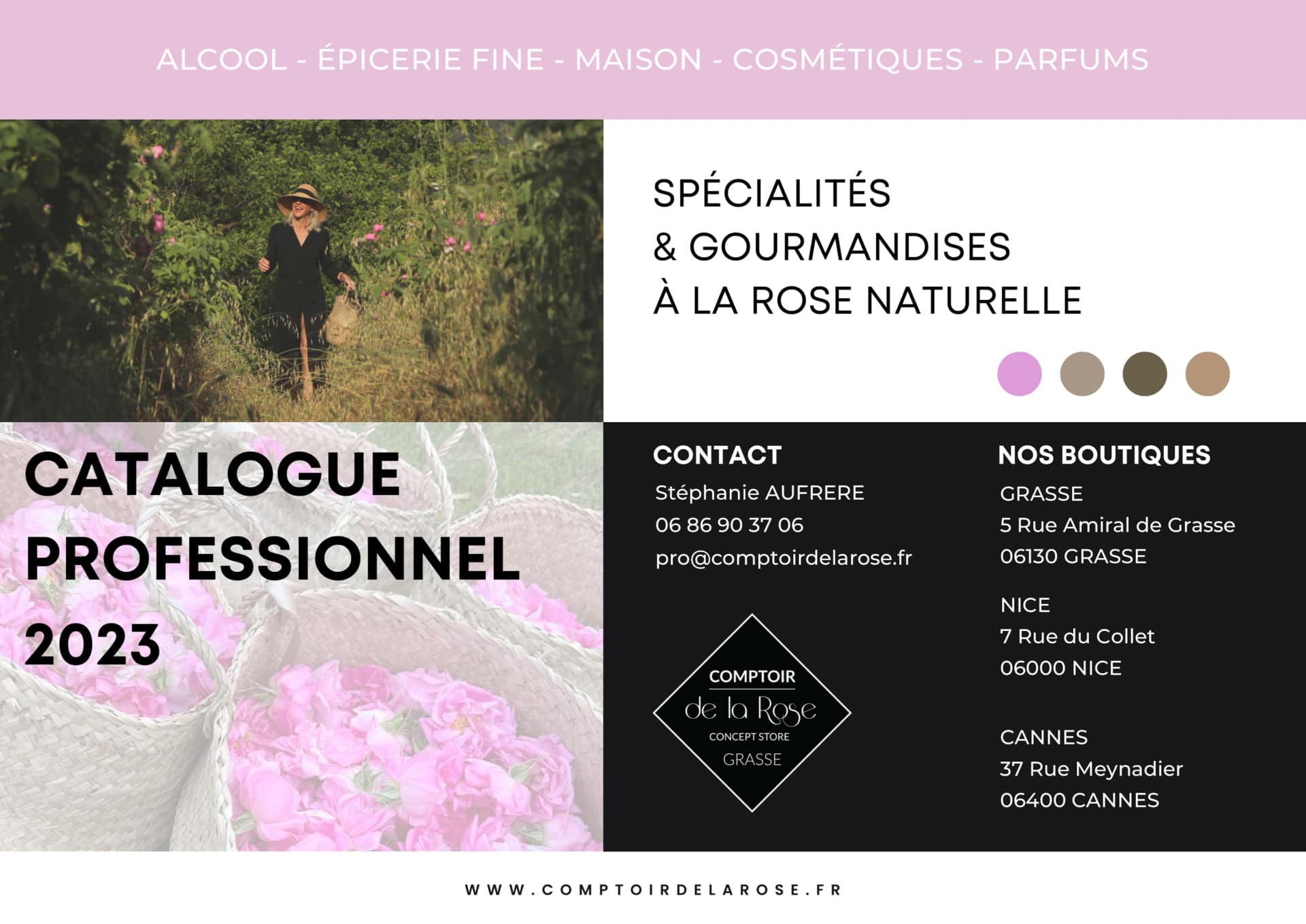 Conception d'un catalogue professionnel - Pierre Fayard